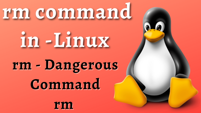Linux Command – rm - Open Source Guru Ji
